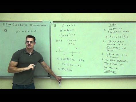 Free Video Intermediate Algebra Solving Non Linear And Quadratic