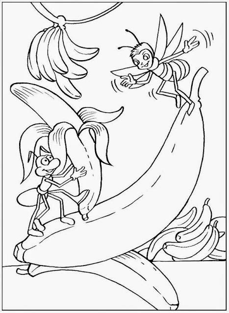 Детски свят Картинки за оцветяване Плодове и Зеленчуци 4