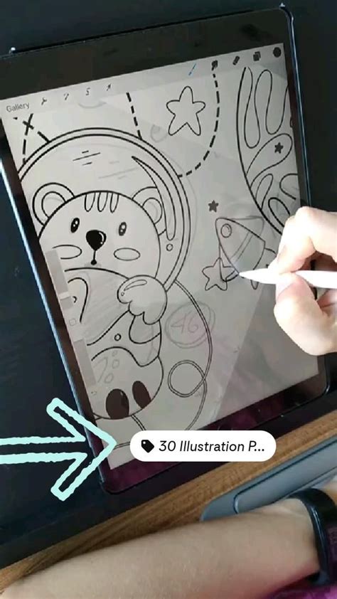 Adding Texture To Procreate Drawing Artofit