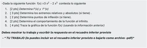 solved given the following function f x 3 x2 2 x3