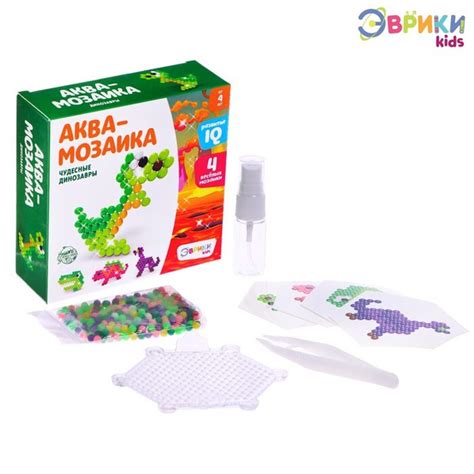 Аквамозаика для детей Динозавры купить с доставкой по выгодным ценам в интернет магазине Ozon