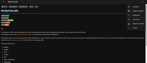 Missing 3 Dots · Issue 2797 · Hacsintegration · Github