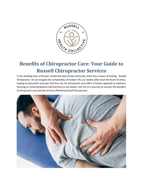 Ppt Benefits Of Chiropractor Care Your Guide To Russell Chiropractor