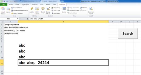 Possibility To Have Listbox Or Combobox For This In Vba Excel 11 By