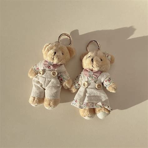 🔥 New Open 빅세일 🔥 빠른배송 11 특가 이벤트 귀여운 커플 곰돌이 커플 토끼 인형 키링 에이블리