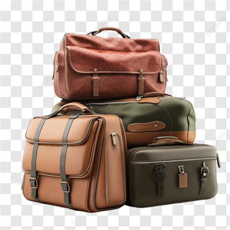 투명한 배경에 화려한 여행가방 생생한 색상 여행용 액세서리 수하물 Png 일러스트 및 이미지 에 대한 무료 다운로드 Pngtree