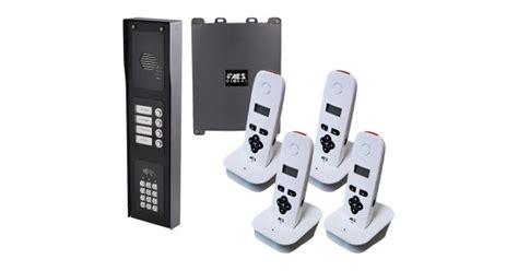 AES DECT Modular Wireless Multi Apartment Audio Intercoms