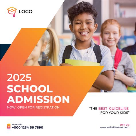 School Admission Social Media Post Design Template On Behance