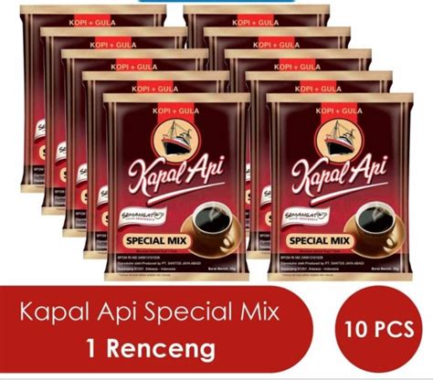 Kapal Api Spesial Mix 1 Renceng Lazada Indonesia