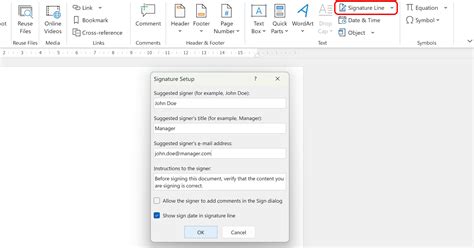 Electronically Sign A Word Document WordFields