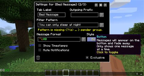 Chat Tweaks Minecraft Mods CurseForge