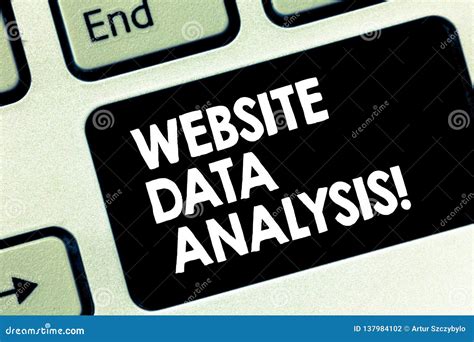 Conceptual Hand Writing Showing Website Data Analysis Business Photo Text Analysis And Report