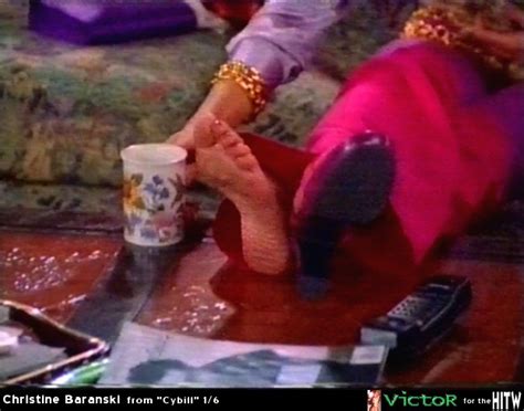 Christine Baranskis Feet