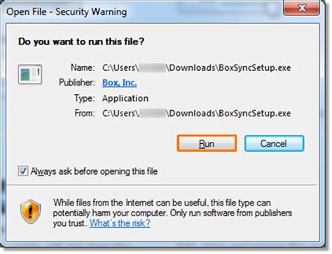 Installing Box Sync For Box From Atandt Asecare