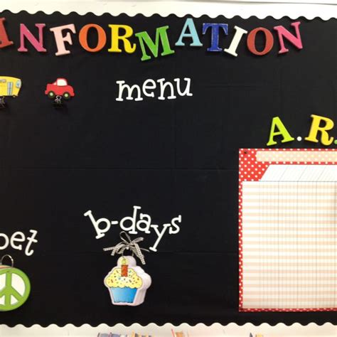 Preschool Information Board