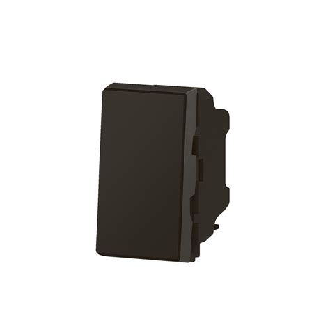Legrand Mosaic Матовый черный Кнопочный выключатель, программа, 1 ...