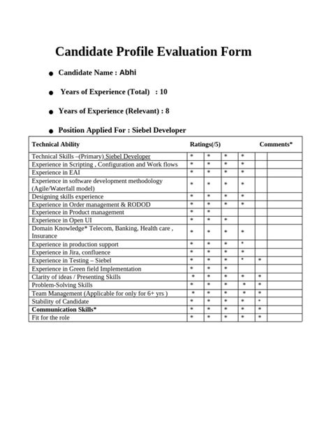 Abhi Siebel Developer Es Form Pdf