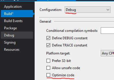 Net Why Does My C Debugger Skip Breakpoints Stack Overflow