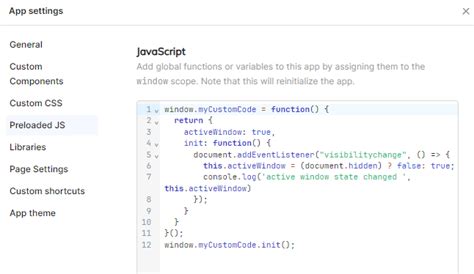 Checking To See If Browser Tab Is Inactive Queries And Resources Retool Forum