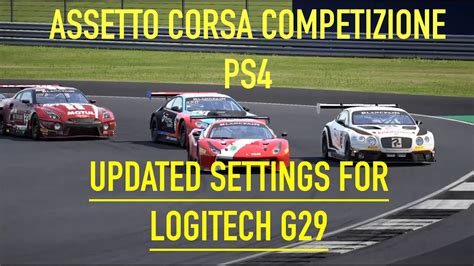 Assetto Corsa Competizione Logitech G Settings Ploraproduction