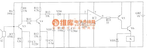 Ultrasonic Remote Control Switching Circuit Diagram Remote Control Circuit Circuit Diagram