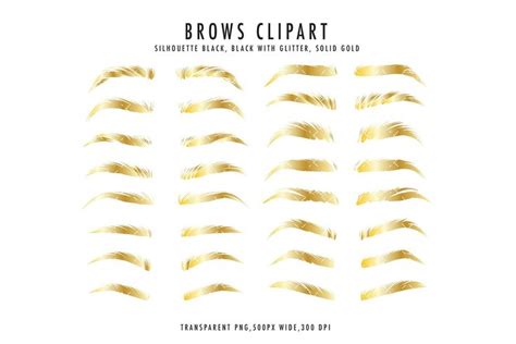 Eyebrows Svg Brow Clipart Svg Makeup Png Brows Clip Art 910463