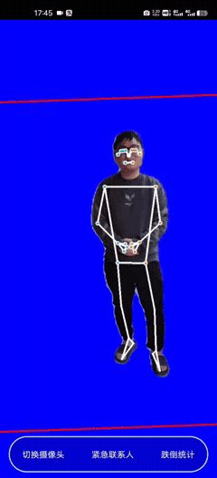 Github Yuanke3fall Detection 利用 Mediapipe 实现的跌倒检测 App，内置紧急联系人求助与统计模块