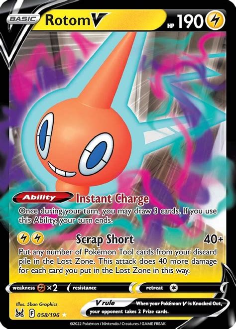 Rotom Pokemon Card Ubicaciondepersonas Cdmx Gob Mx