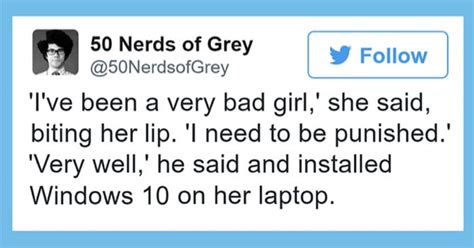 Nerd Rewrites Shades Of Grey With Hilarious Results Pulptastic