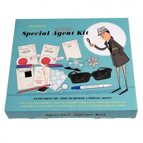 Secret Agent Spy Kit Your Passport To Secret Missions
