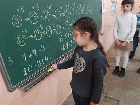 მათემატიკის გაკვეთილზე