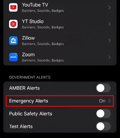 How To Turn Off Amber Alerts And Emergency Alerts On Iphone