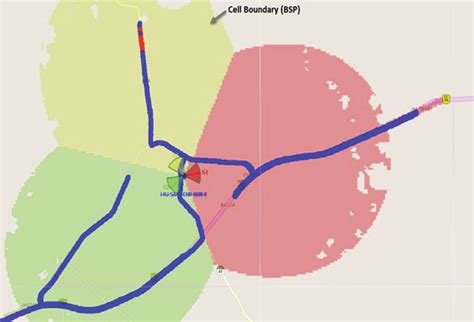 Signal Coverage Around Drive Test Cell Boundary Download Scientific Diagram