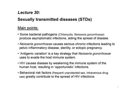 Lecture 30 Notes Cell Biology Victoria University Studocu