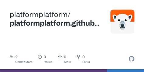 Github Platformplatform