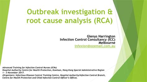Outbreak Investigation Root Cause Analysis RCA DocsLib