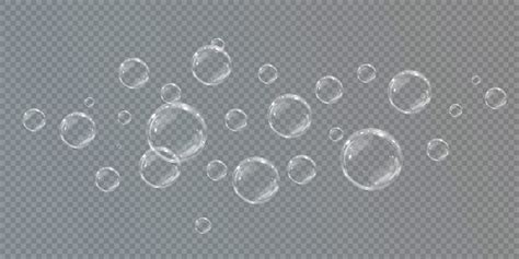 현실적인 비누 거품 수집 거품은 투명한 배경에 있습니다 벡터 비행 비누 거품 버블 Png 워터 글라스 버블 현실적인 Png 비누