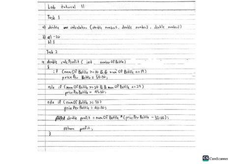 Csc126 Lab11 Lab Tutorial 11 Task 1 A Double Was Calculation Double