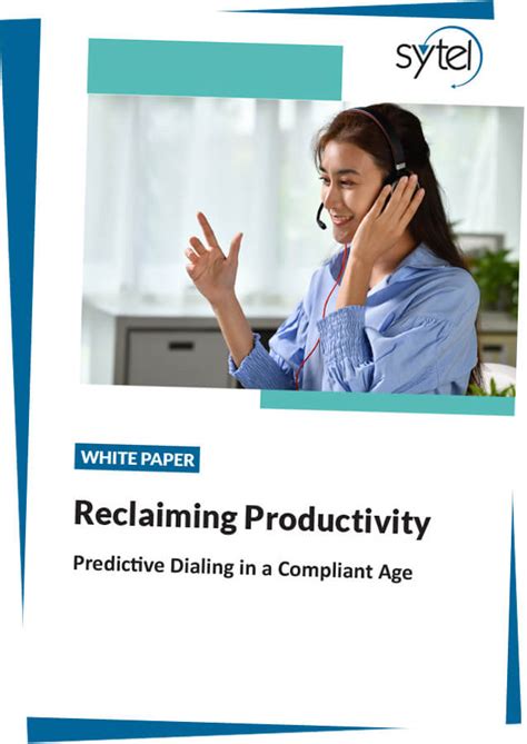 Predictive Dialing In A Compliant Age Free White Paper
