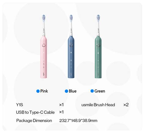 usmile Y1S Sonic Electric Toothbrush Classic Roman Column Design ...