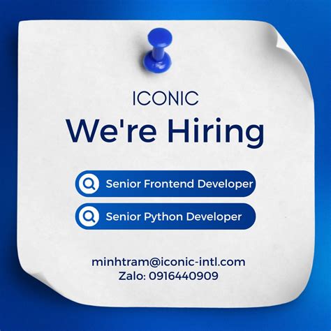 Minh Tram Vuong On Linkedin Seniorfrontend Seniorpython Seniorfrontendengineer Reactjs