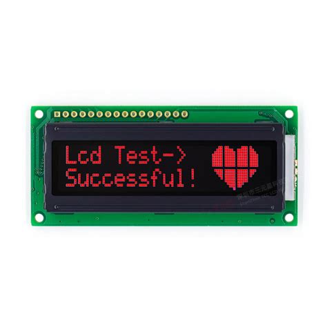 18 Pin Character 16 2 Dot Matrix Oled Effect Monochrome Lcd Screen Display 16 2 Lcd Screen And