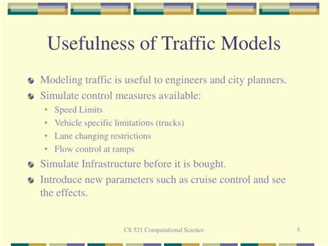 Ppt Street Traffic Simulation Powerpoint Presentation Free Download Id 441872