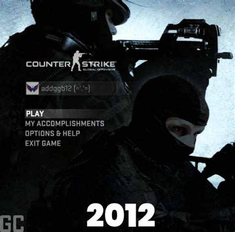 How Has The CSGO Menu Changed From The Very Beginning Only Real OG Players Will Remember