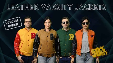 Leather Varsity Jacket Design Custom Letterman Jackets
