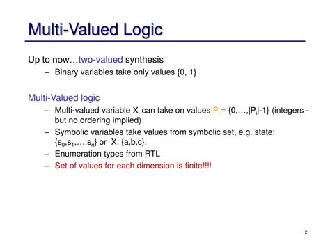 Ppt Logic Synthesis Powerpoint Presentation Free Download Id566923