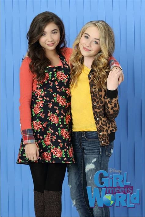 Sabrina Carpenter And Rowan Blanchard Girl Meets World