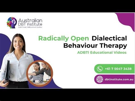 Aleksandar Stojkovski On Linkedin Radically Open Dialectical Behaviour Therapy Ro Dbt