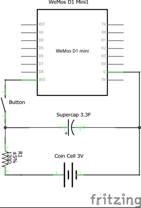 Gallery Solved Esp8266 Powered By Coin Cell Hackaday Io