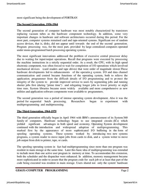 SOLUTION Computer Programming Study Guide Studypool